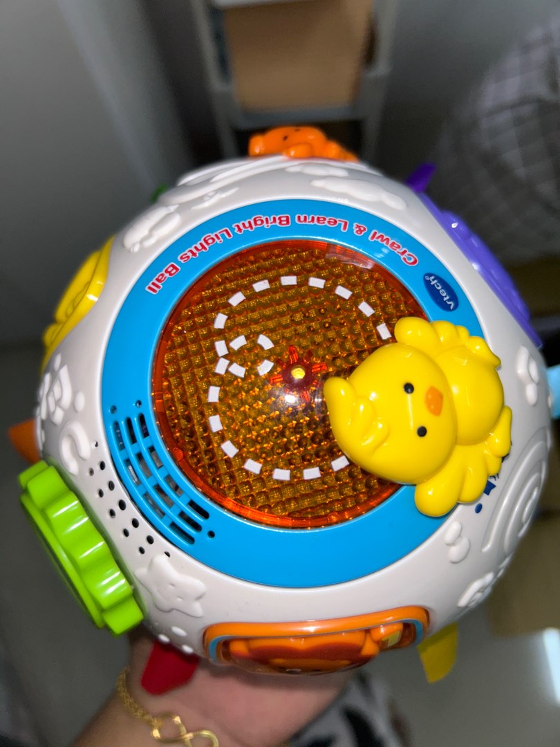 Vtech Move & Crawl Ball, Babies & Kids, Infant Playtime on Carousell