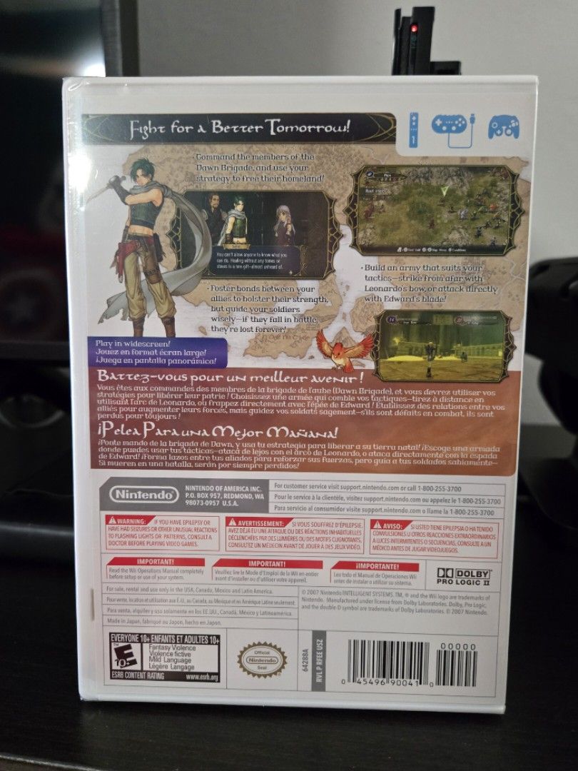 [Wii] Fire Emblem Radiant Dawn US ESRB (Sealed), Video Gaming, Video ...
