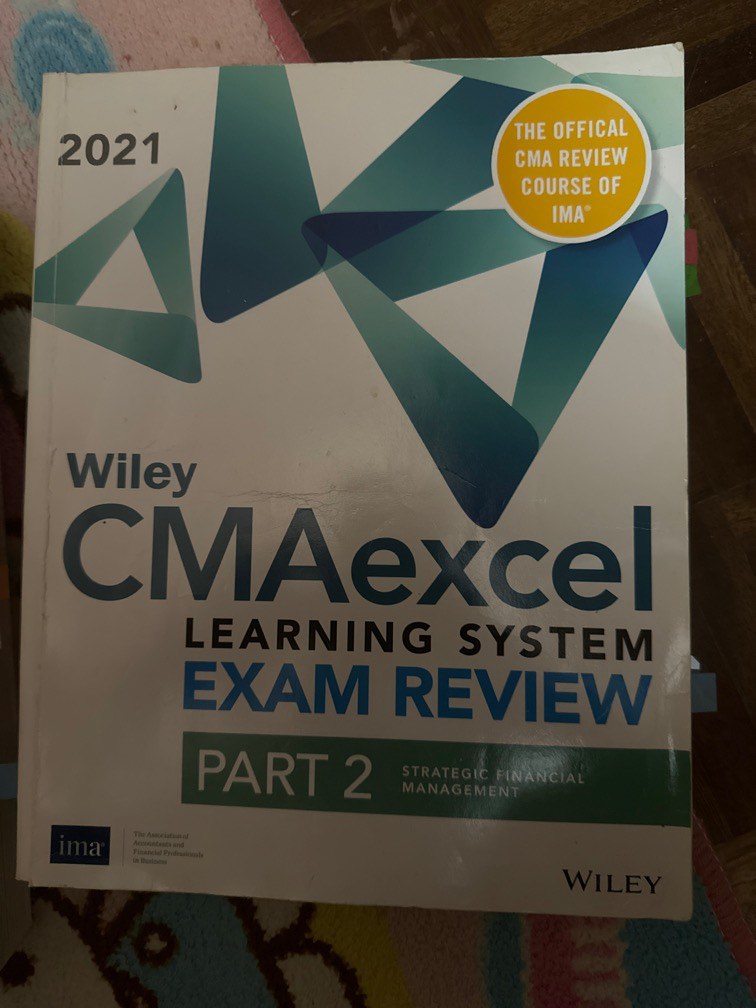 Wiley CMA excel textbook 2021, Hobbies & Toys, Books & Magazines ...