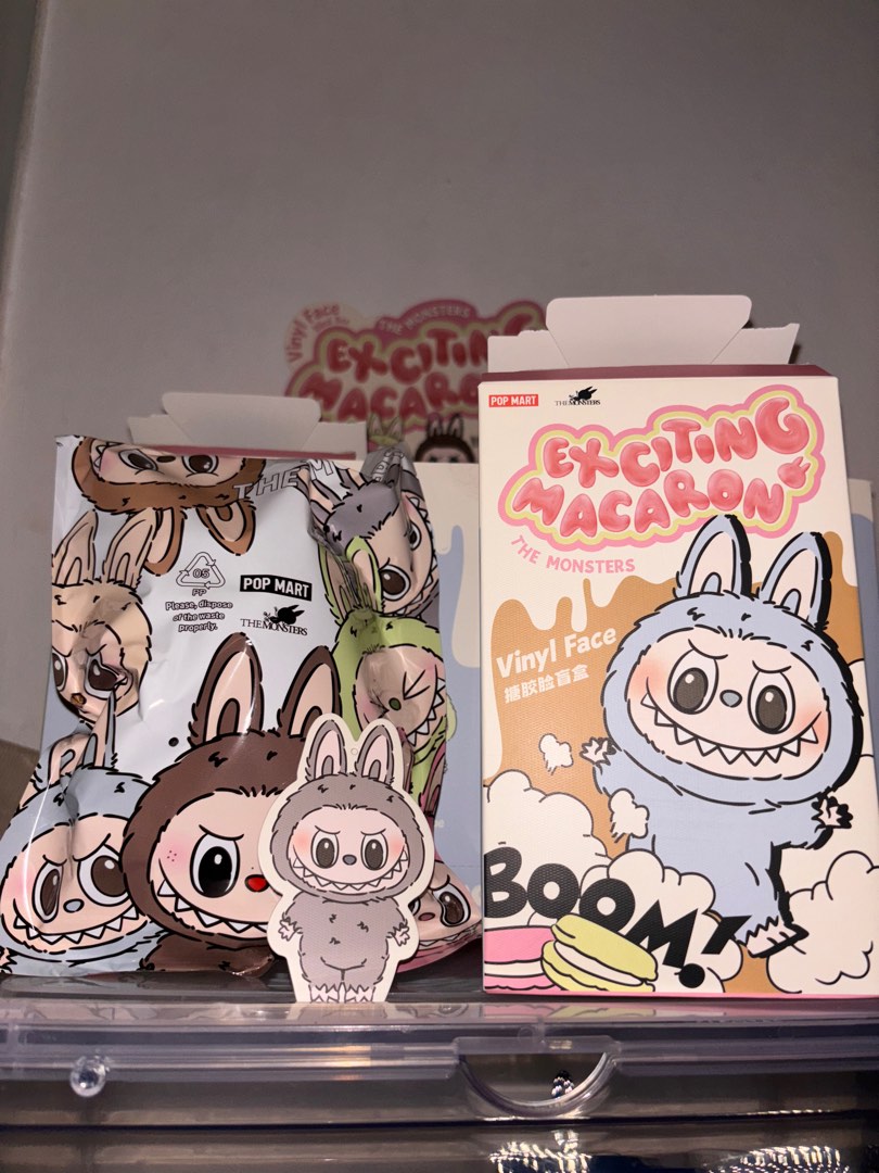 WTS LABUBU V1 SESAME BEAN SEALED, Hobbies & Toys, Collectibles ...