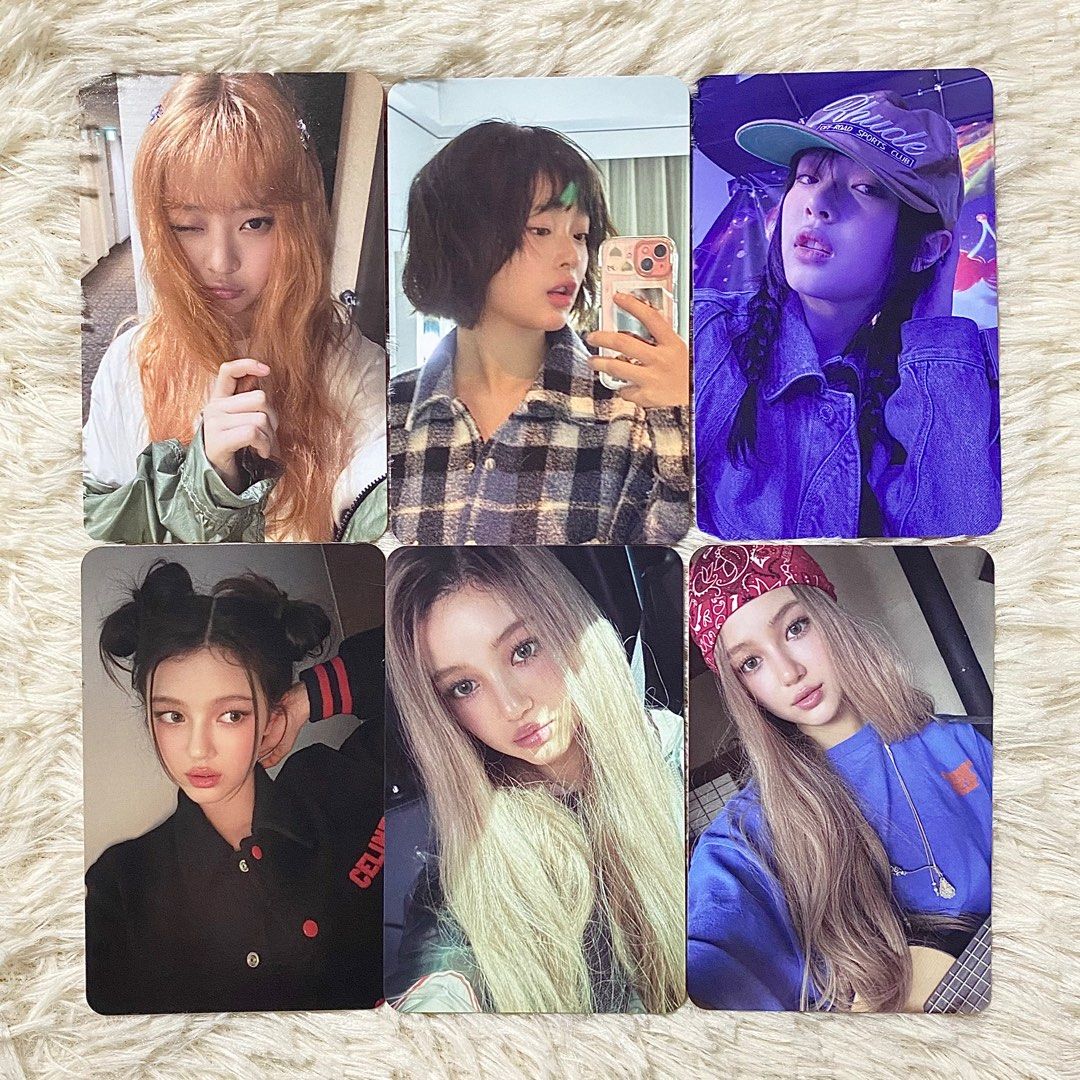 WTS NEWJEANS HOW SWEET & SUPERNATURAL ALBUM PHOTOCARDS MINJI HANNI DANIELLE HAERIN HYEIN ...