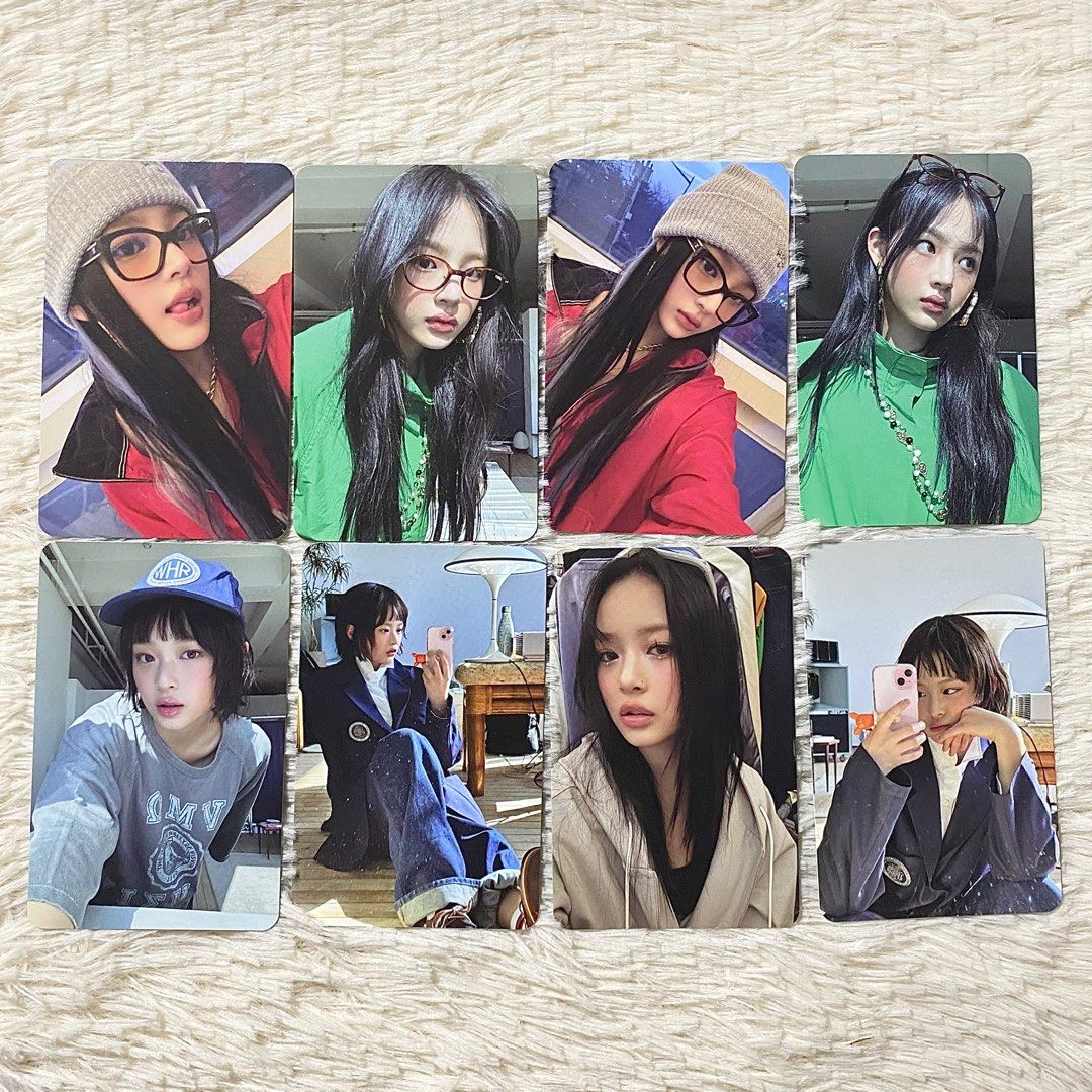WTS NEWJEANS HOW SWEET & SUPERNATURAL ALBUM PHOTOCARDS MINJI HANNI DANIELLE HAERIN HYEIN ...