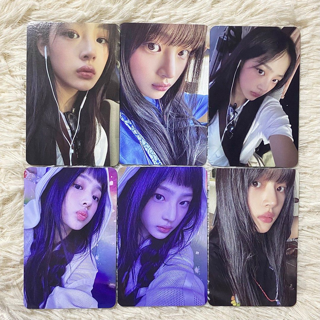 WTS NEWJEANS HOW SWEET & SUPERNATURAL ALBUM PHOTOCARDS MINJI HANNI DANIELLE HAERIN HYEIN ...