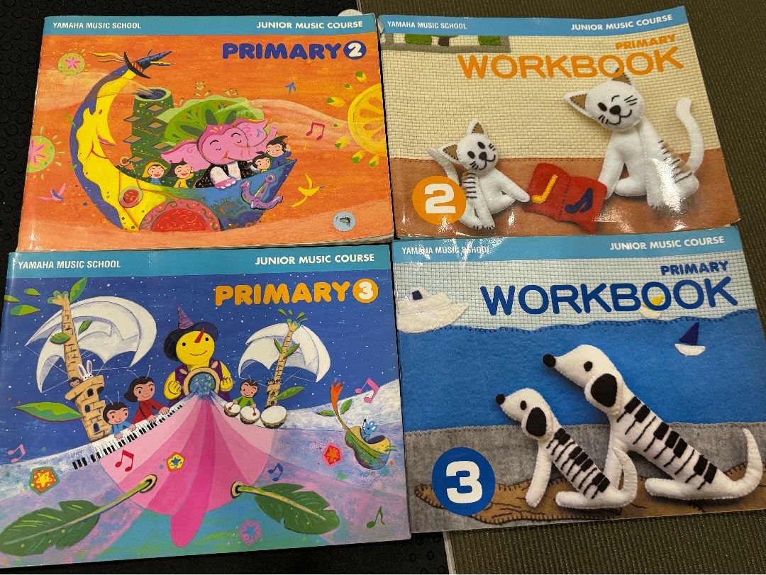 Yamaha JMC book 2&3 include workbook, Hobbies & Toys, Music & Media ...
