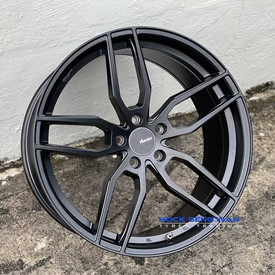 20” Advanti N758 Original Flow Forming Staggered Concave Rims 5x112 ...