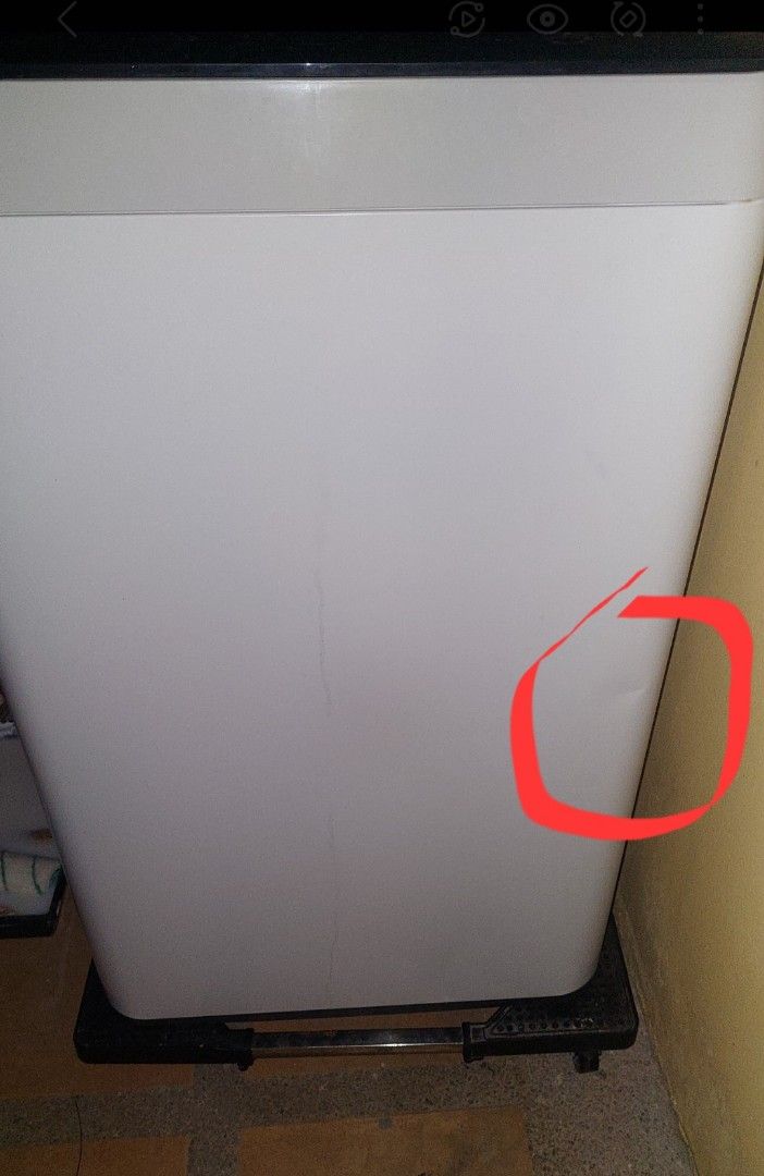 2nd Hand Panasonic NA-F70S7HRM2 7.0 Kg Fully Automatic Top Load Non ...