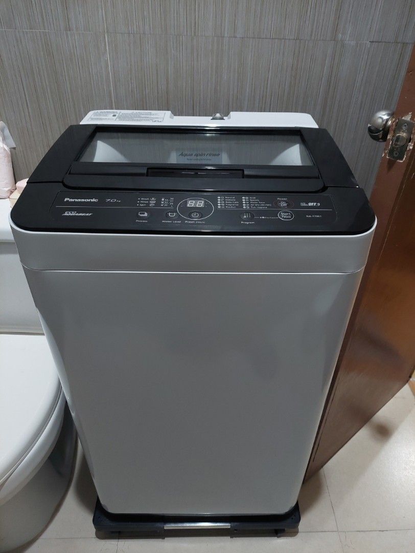 2nd Hand Panasonic NA-F70S7HRM2 7.0 Kg Fully Automatic Top Load Non ...