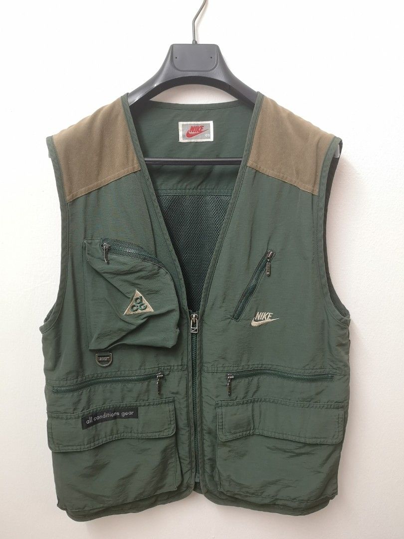 90s Nike ACG Utility Vest, Men's Fashion, Coats, Jackets and Outerwear ...