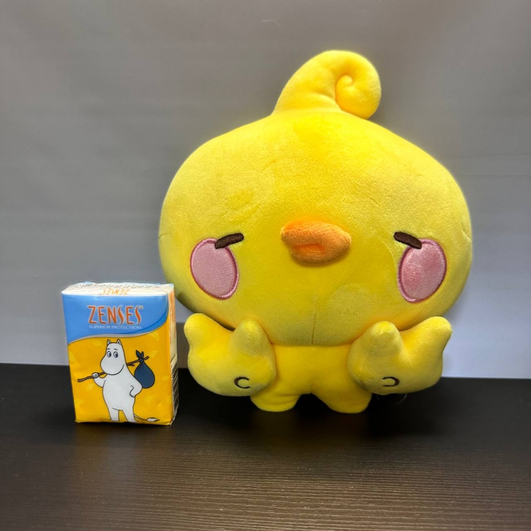 全新 日本 正版 Piyomaru Mochi Mochi 雞仔 公仔 小鷄 怕羞款, 興趣及遊戲, 玩具 & 遊戲類 - Carousell