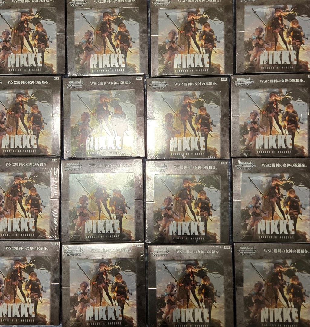 全新 日版 WS 勝利女神 NIKKE 黑白雙翼 補充包 原盒, 興趣及遊戲, 玩具 & 遊戲類 - Carousell