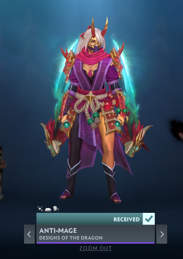 Anti-Mage AM Persona Set - Designs of the Dragon Dota 2 Crownfall ...