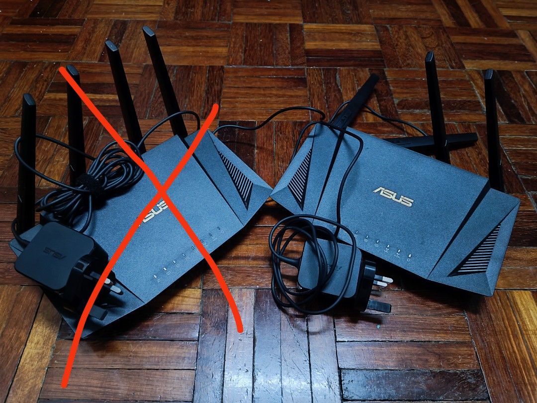 Asus Ax3000 Ai mesh router WiFi 6, Computers & Tech, Parts & Accessories, Networking on Carousell