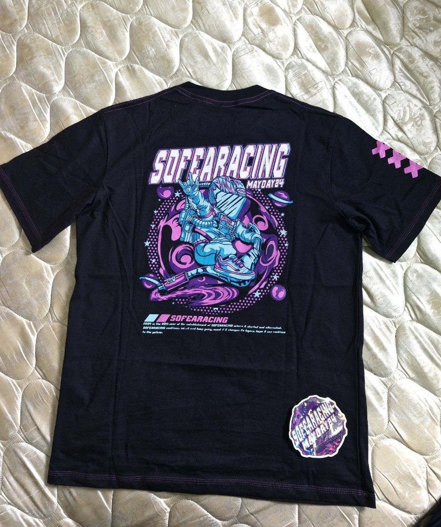 Baju permotoran Sofea Racing Mayday 2024 NEW, Men's Fashion, Activewear ...