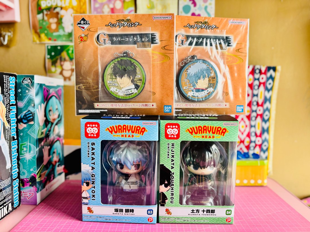 BANDAI NAMCO Yura Yura Head Gintama Shaking Head Anime Yurayura Gintoki ...
