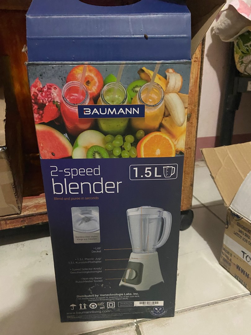 Baumann Blender S&R, TV & Home Appliances, Kitchen Appliances, Juicers ...