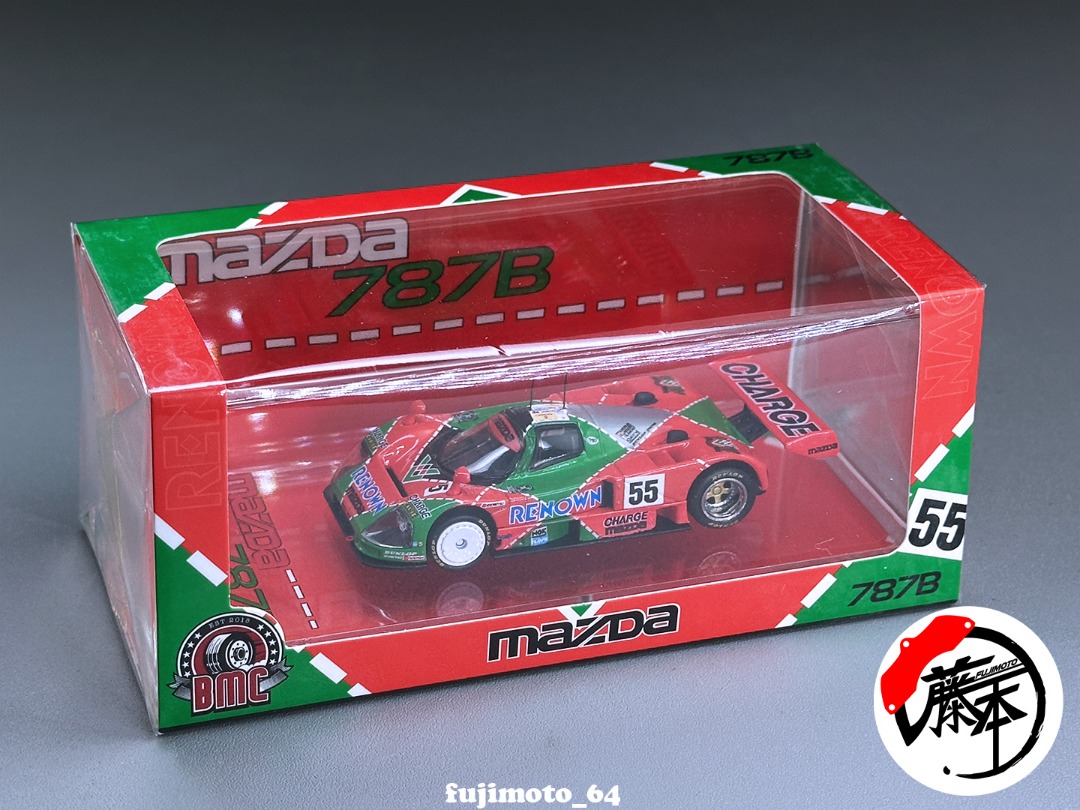 BM CREATION 1/64 MAZDA 787B WINNER OF THE 1991 24 HOURS OF LE MANS #55 ...