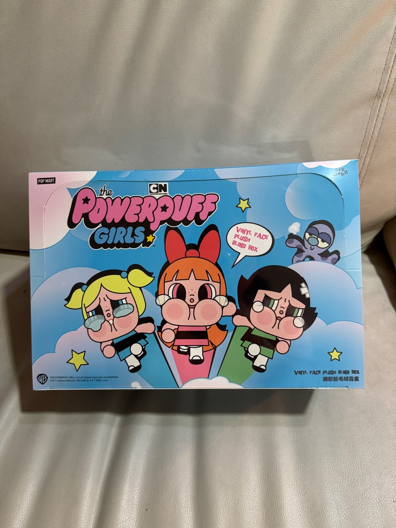 BRAND NEW AUTHENTIC Pop Mart Powerpuff Girls Crybaby Set Box, Hobbies ...