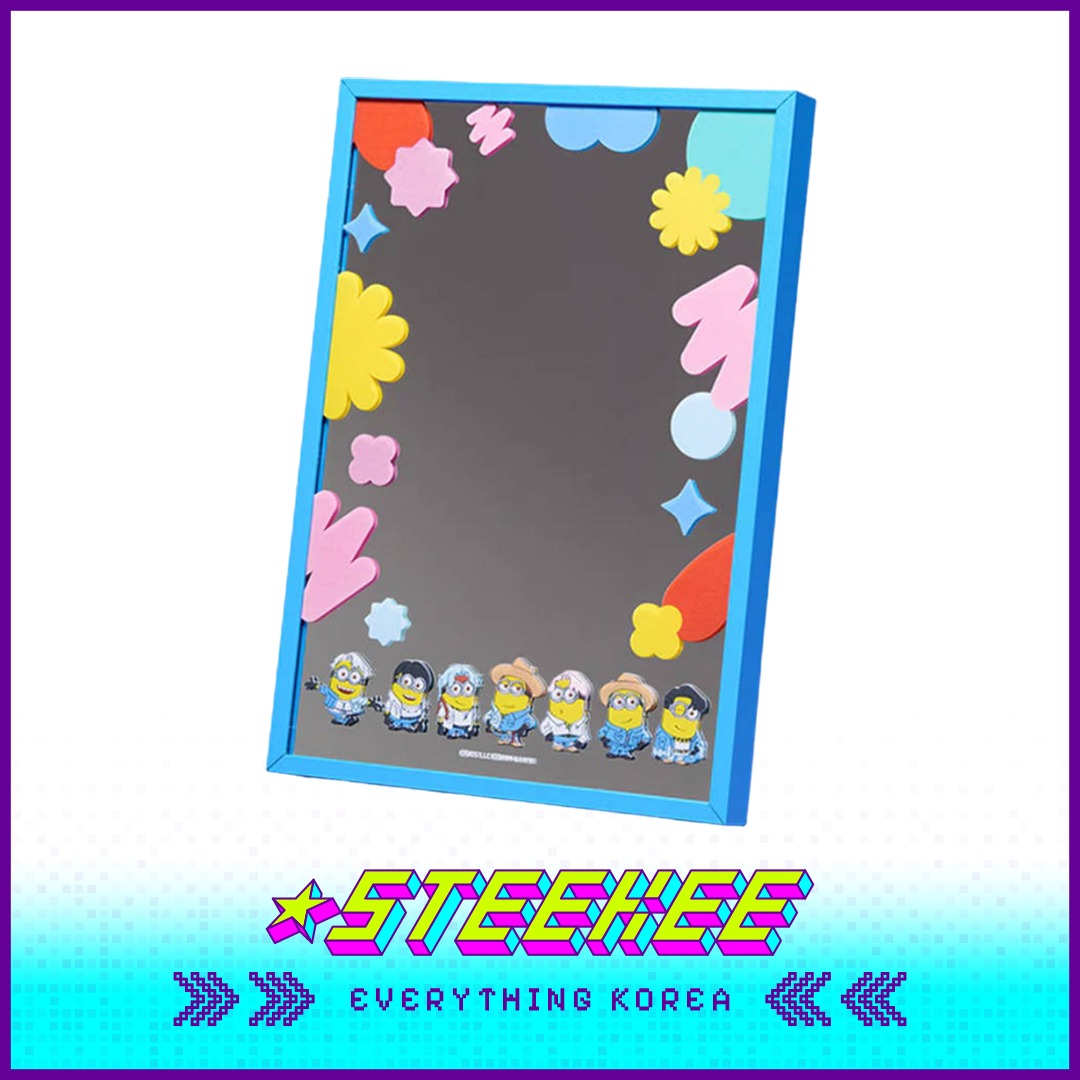 BTS X Despicable Me 4 Minions Collaboration Wall Mirror Small by ...