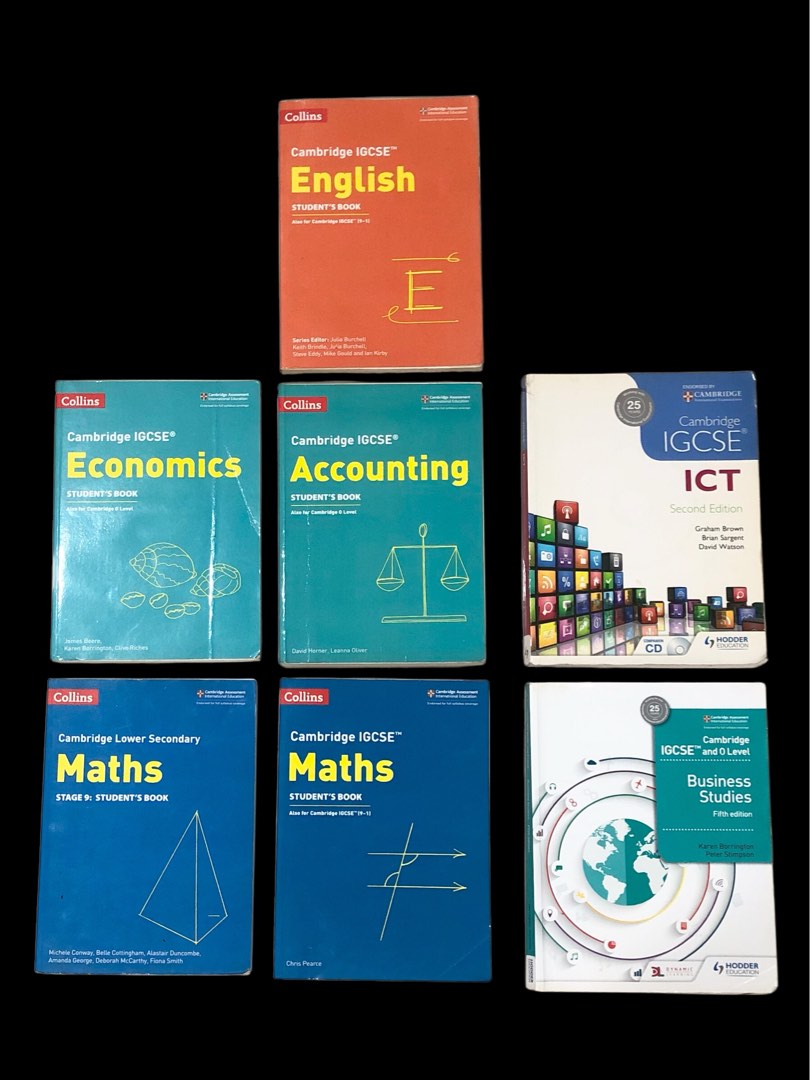 Cambridge IGCSE Study Book Bundle - Excellent Condition, Affordable!, Hobbies & Toys, Books ...