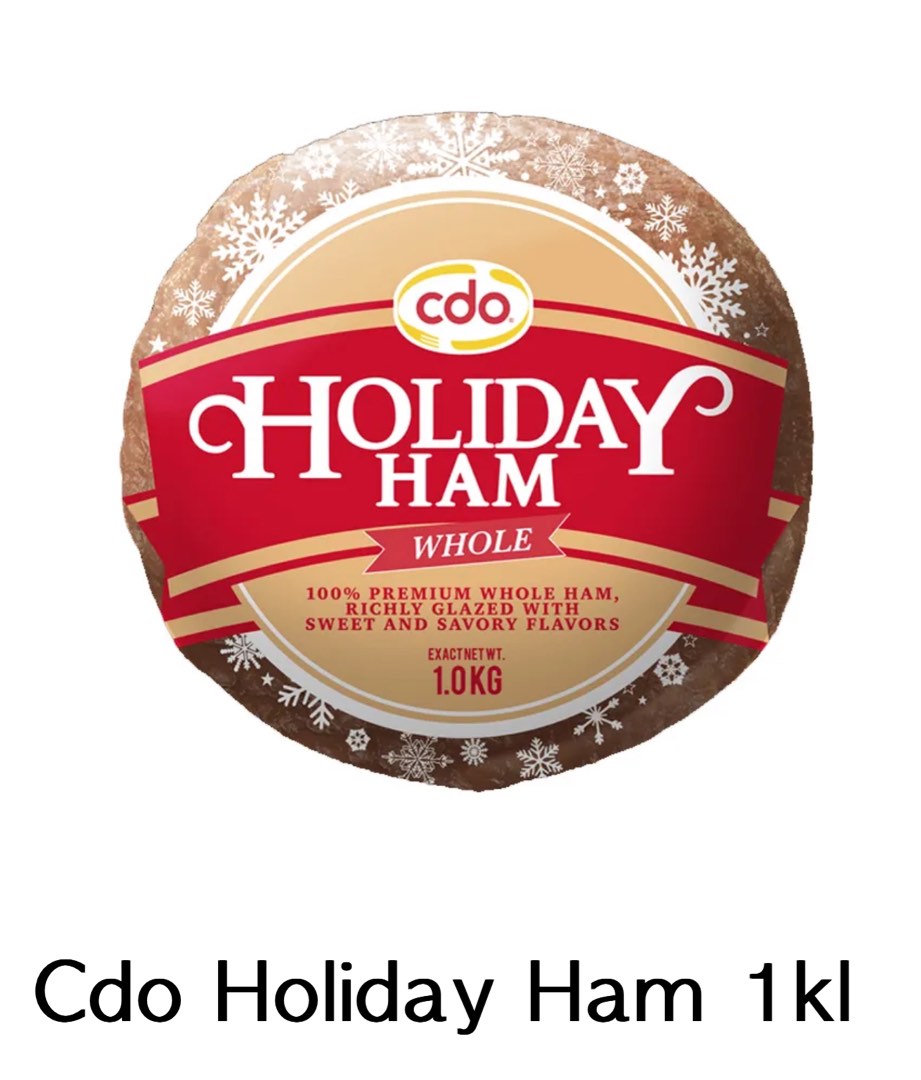 CDO Holiday Ham, Food & Drinks, Other Food & Drinks on Carousell