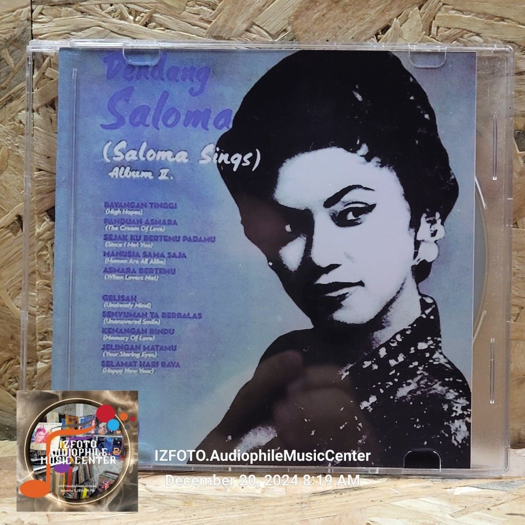 CDR - SALOMA 50s 60s songs- Direct from Vinyl LP, Hobbies & Toys, Music ...