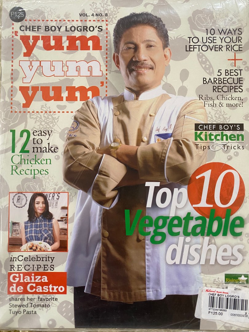 Chef Boy Logro's Yum Yum Yum Magazine 12 Easy Chicken Recipe, Hobbies ...