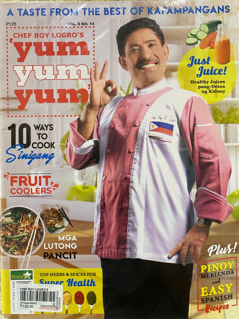 Chef Boy Logro's Yum Yum Yum Magazine 10 Ways to Cook Sinigang, Hobbies ...