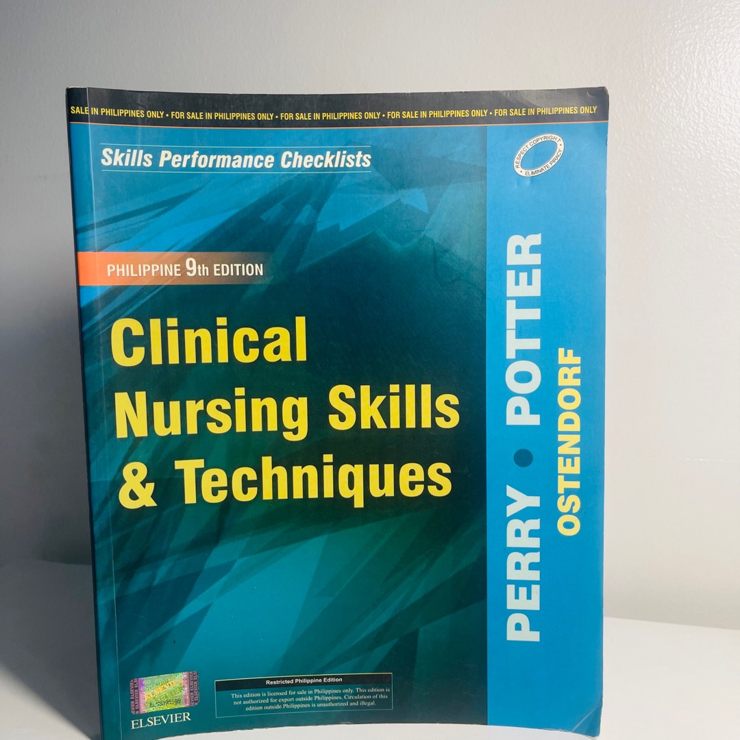 Clinical Nursing Skills & Techniques 9th Edition by Perry & Potter ...