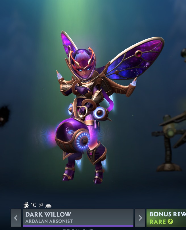 Dark Willow DW Set - Ardalan Arsonist Dota 2 Crownfall Winter 2024 Heroes' Hoard Frostivus Dota2 ...