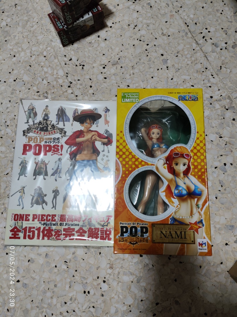 【Direct From Japan】Nami Figure ONE PIECE P.O.P with Official Guidebook ...