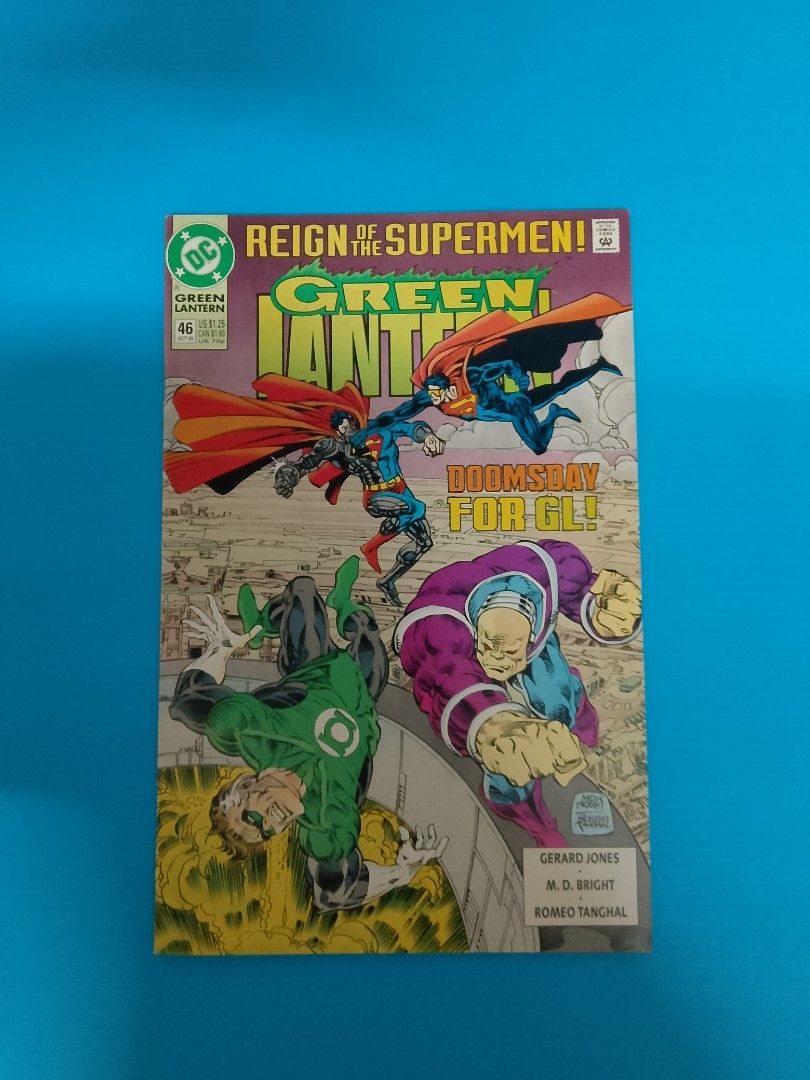 Green Lantern #46 ( M.D. Bright - Cover Art ) DC Comics, Hobbies & Toys ...