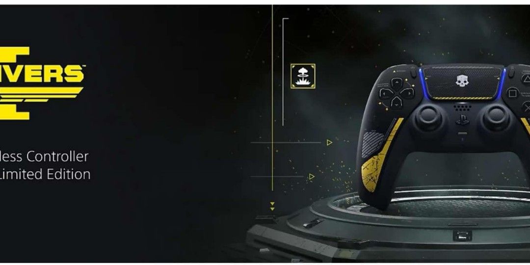 Helldivers 2 Limited Edition PS5 Dualsense Controller, Video Gaming, Video Game Consoles ...
