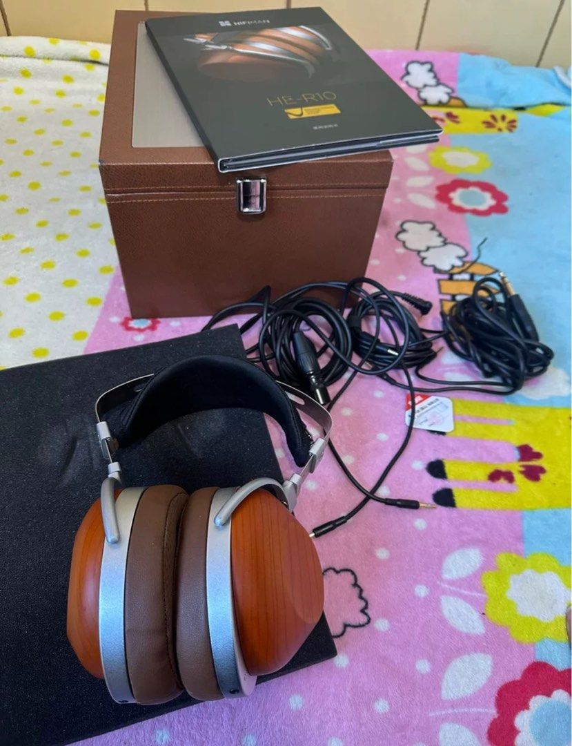 Hifiman HE-R10 Planar Version Stealth Magnetic Headphone, Audio ...