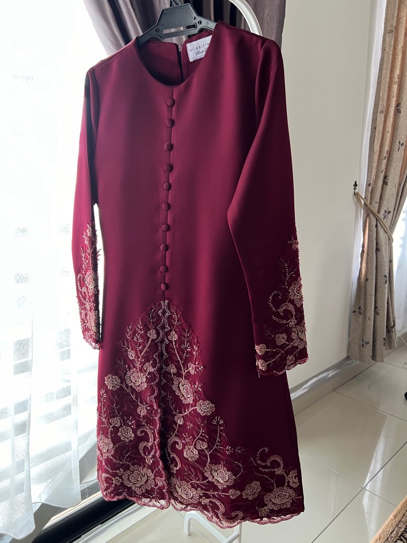 Hijabistahub Dariani Kebaya Bride Series, Women's Fashion, Muslimah ...