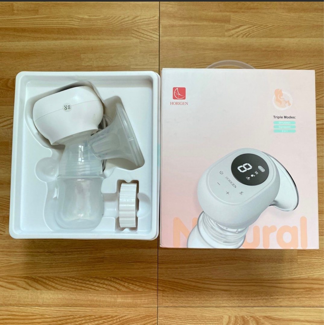 Horigen OTG Tubeless Integrated 3D Electric Breastpump, Babies & Kids ...