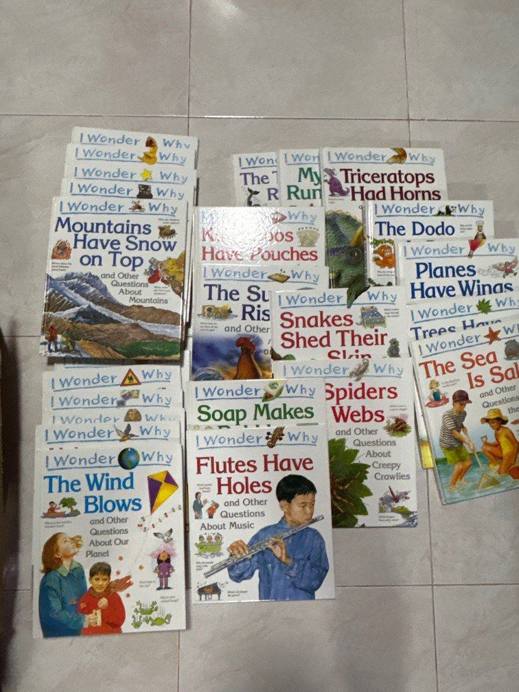 “I Wonder WHY” Books, Hobbies & Toys, Books & Magazines, Children's ...