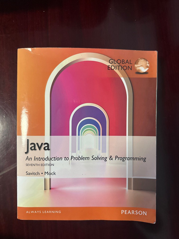Java: An Introduction to Problem Solving & Programming | Seventh ...