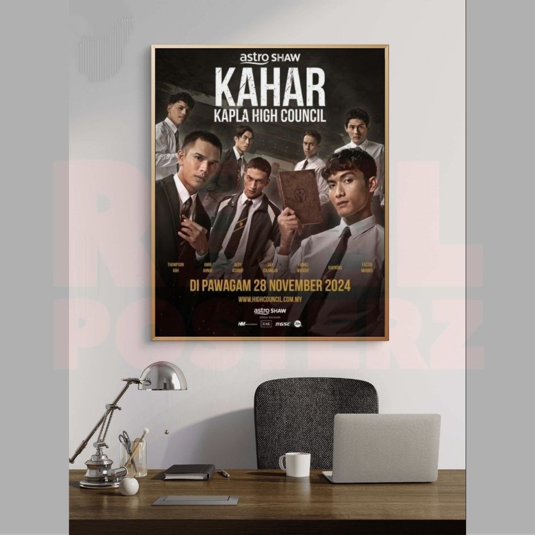 KAHAR: KAPLA HIGH COUNCIL (2024) Movie Poster 2-Sided Original 27"x 40 ...