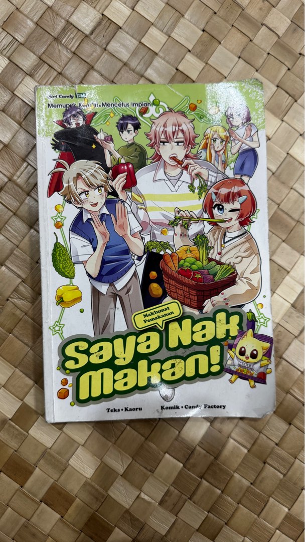 Komik Candy Saya nak makan & Raksasa disebalik skrin, Hobbies & Toys ...