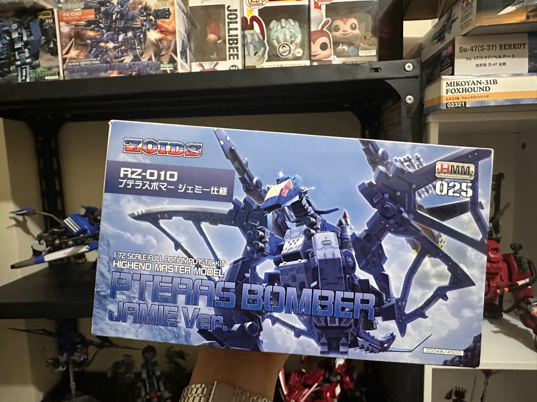 Kotobukiya Zoids HMM Pteras Bomber Jamie Version unbuilt sealed ...