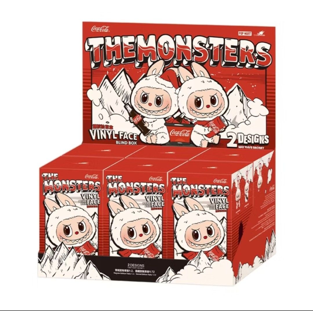 Labubu Coke Coca Cola The Monsters Popmart, Hobbies & Toys, Toys ...