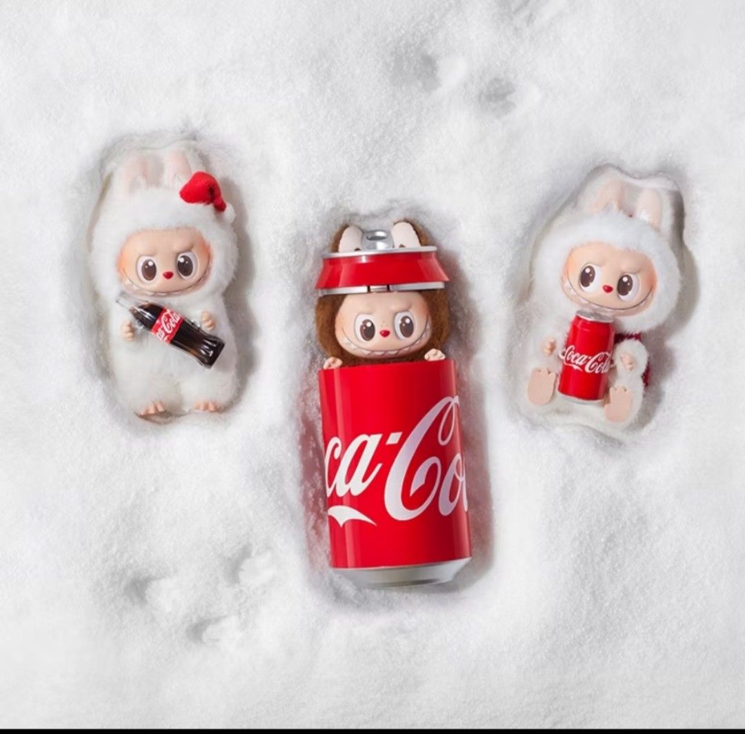 Labubu Coke Coca Cola The Monsters Popmart, Hobbies & Toys, Toys ...