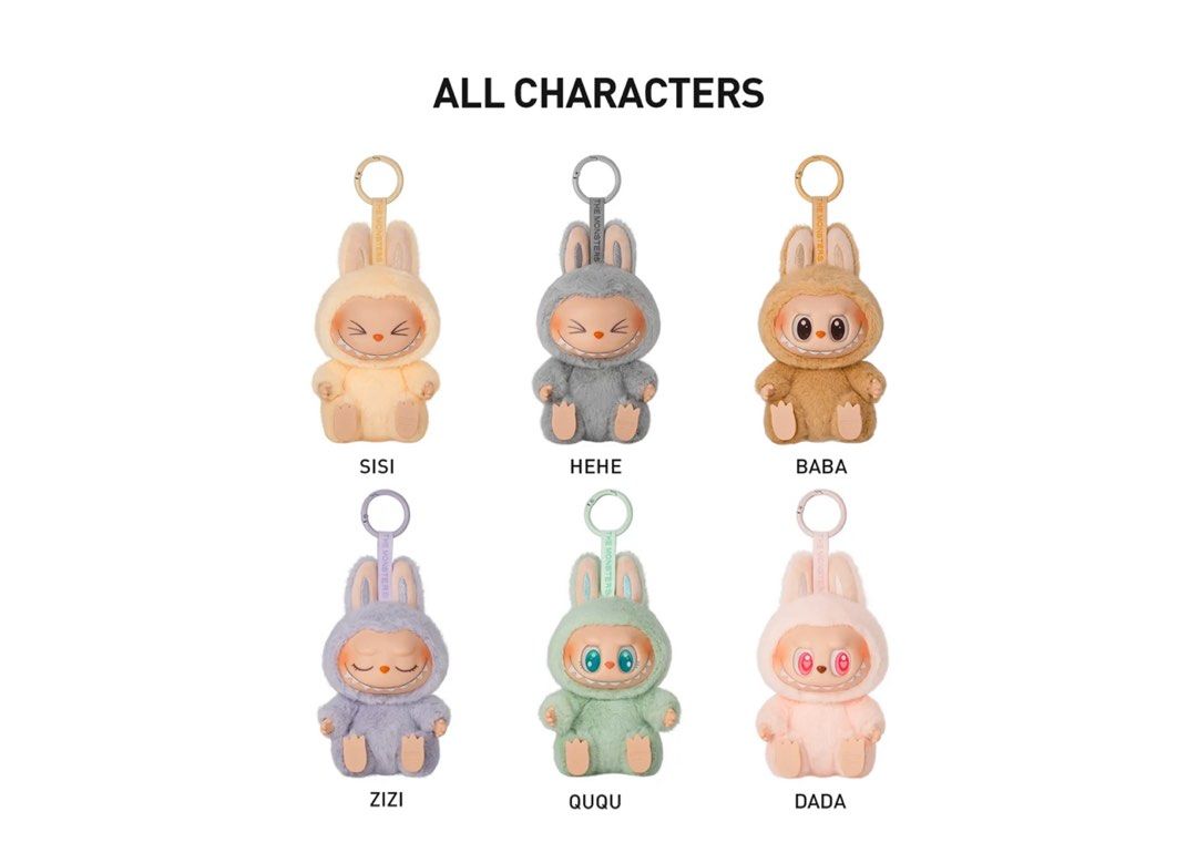 Labubu Full Set v2, Hobbies & Toys, Toys & Games on Carousell