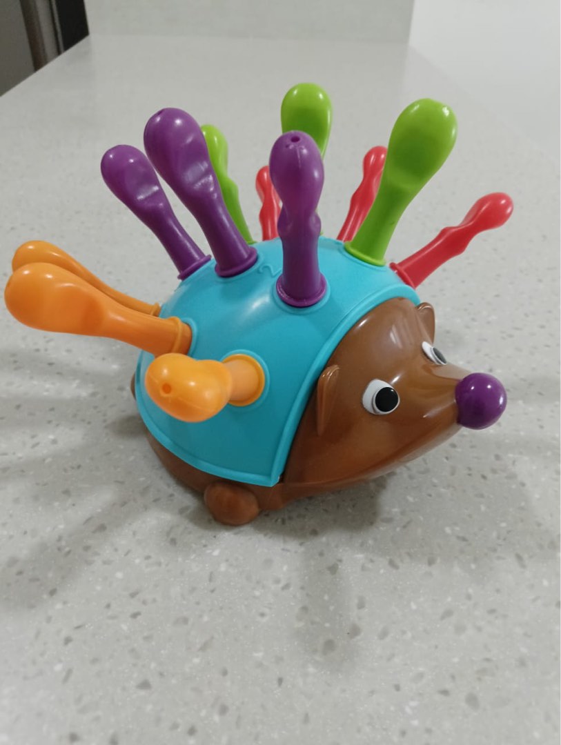 Learning resources fine motor hedgehog, Babies & Kids, Infant Playtime ...
