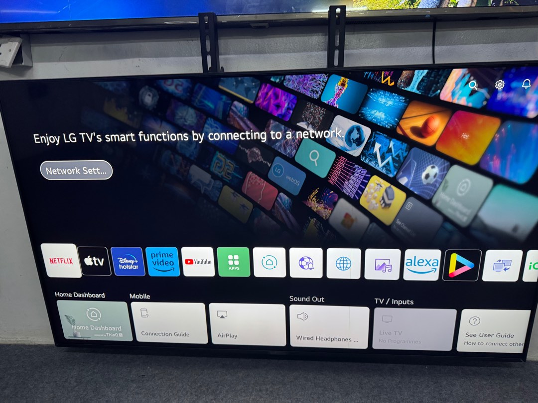 Lg 49 inch smart 4k uhd led tv, TV & Home Appliances, TV ...