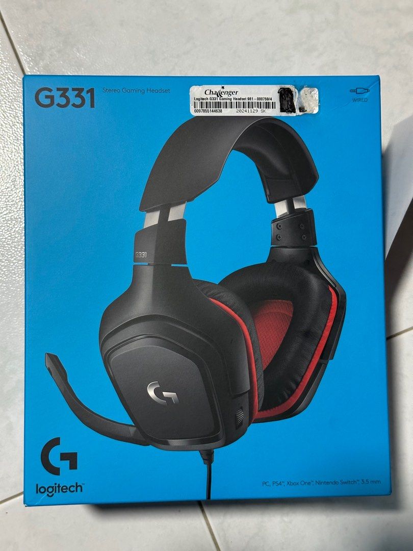 Logitech G331 Stereo Gaming Headset, Audio, Headphones & Headsets on Carousell
