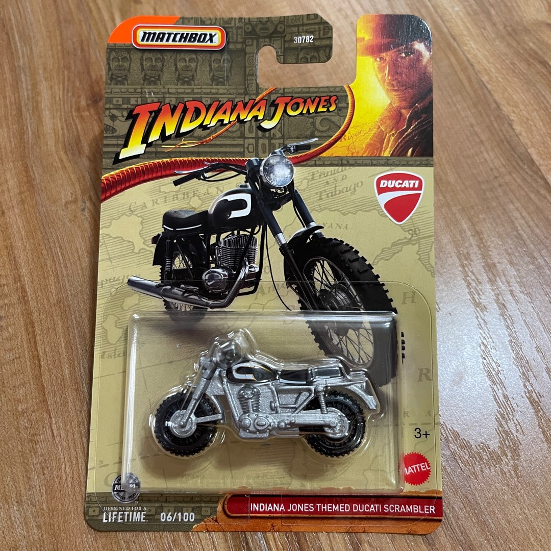 Matchbox Indiana Jones Themed Ducati Scrambler, Hobbies & Toys, Toys ...