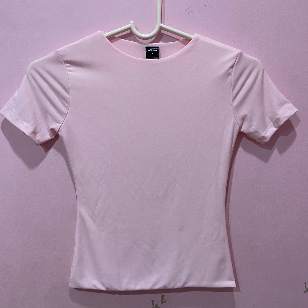 Mera double lined premium basic top in Blush / light pink, Women's ...