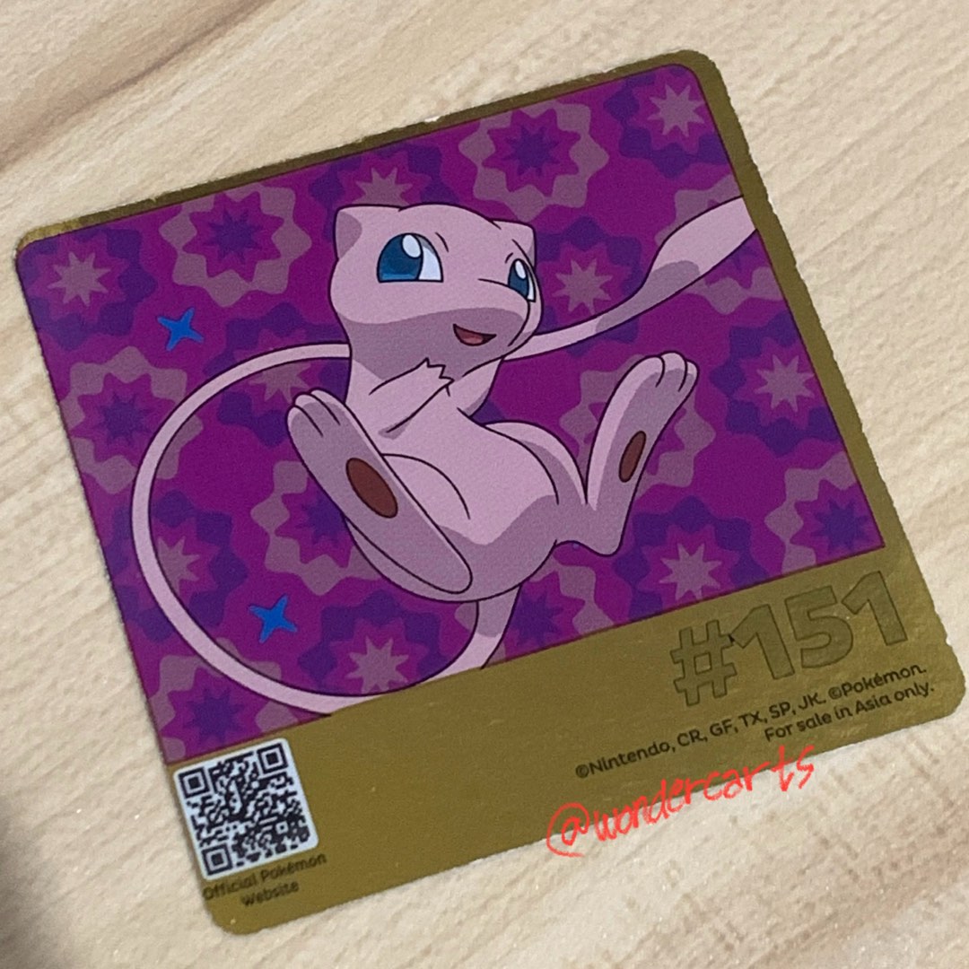 Mew #151 Oreo x Pokemon Photocard (READ DETAILS), Hobbies & Toys ...