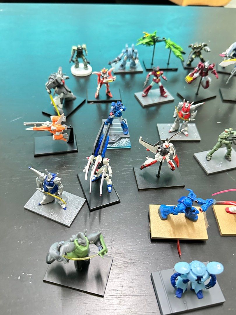 Mini Gundam figures, Hobbies & Toys, Toys & Games on Carousell